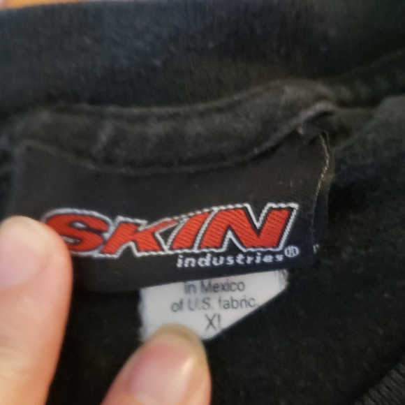 Skin Industries | Shirts | Skin Industries Black Tshirt Early 0s Large ...